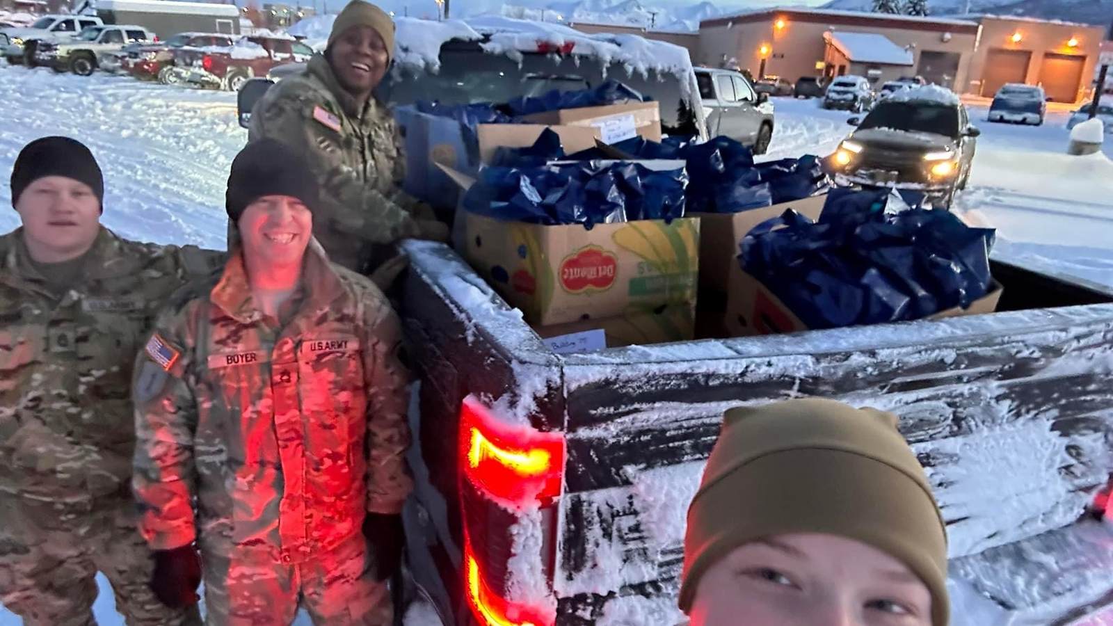 USO Holiday Bags • USO Alaska